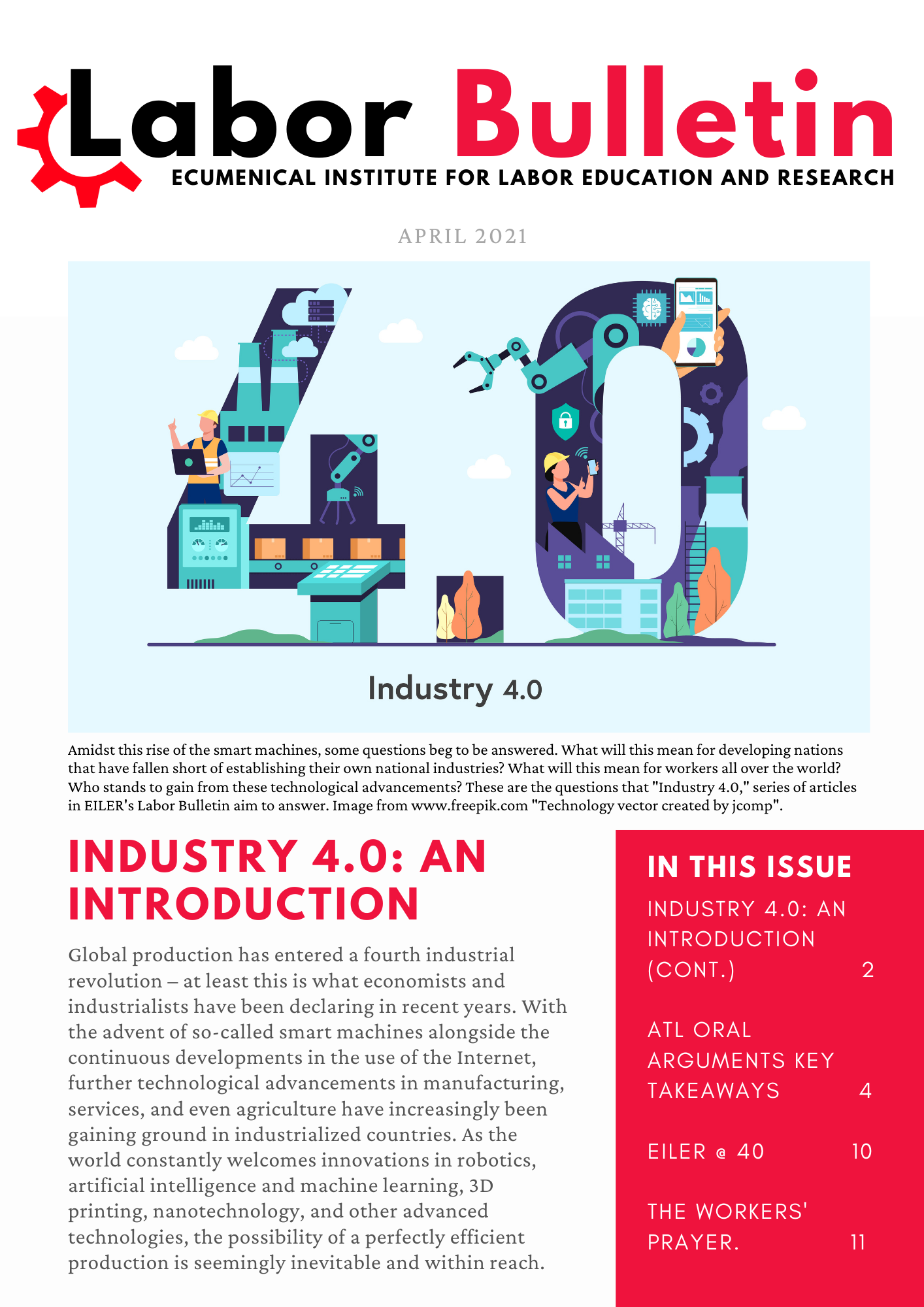 Labor Bulletin Q1 2021 - EILER